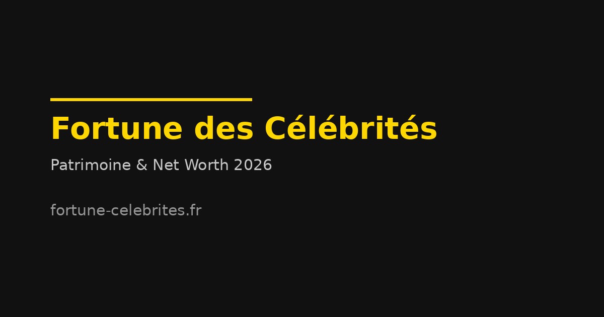 Fortune des Rappeurs | Fortune Célébrités
